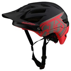 troy lee designs adult | trail | all mountain | mountain bike a1 mips classic helmet - (black/red, x-large/2x-large)