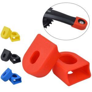 LIOOBO Pair Crank Arm Case Skate Plugs Pendant Crank Rope Buckle Crank Sleeve Bike Crank Arm Shields Loose Beads Crank Arm Crank Arm Cover Crank Arm Cap Accessories Red Crankset