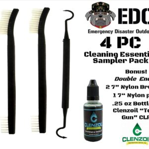 Heckler & Koch VP9 5 PC EDOG Cerus Gear Schematic (Exploded View) Heavy Duty Pistol Cleaning 12x17 Padded Gun-Work Surface Protector Mats Solvent & Oil Resistant & 3 PC Cleaning Essentials & Clenzoil