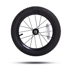 joystar 14 inch kids bike front wheels replacement with 14 inch air rubber tire black don't fit with huffy bike