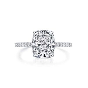 bo.dream 3ct cushion cut cubic zirconia cz engagement rings women platinum plated sterling silver (7)