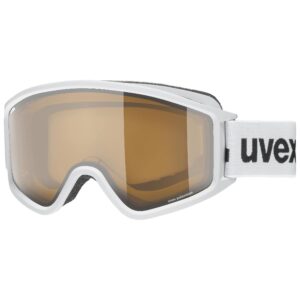 uvex unisex's g.gl 3000 p ski goggle, white mat, one size