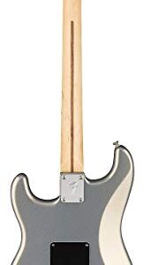 Fender Player Stratocaster HSH Electric Guitar, with 2-Year Warranty, Silver, Pau Ferro Fingerboard