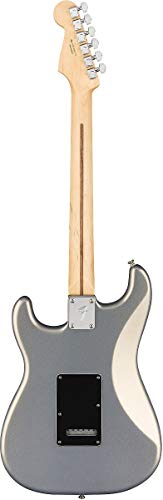 Fender Player Stratocaster HSH Electric Guitar, with 2-Year Warranty, Silver, Pau Ferro Fingerboard