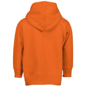 Haase Unlimited Lacrosse Stick - American Flag Lax Bro Toddler/Youth Fleece Hoodie (Orange, 5T/6T (Toddler))