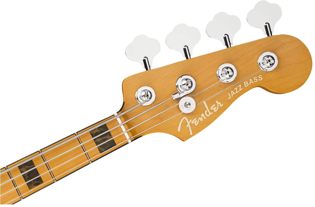 Fender American Ultra Jazz Bass, Texas Tea, Maple Fingerboard