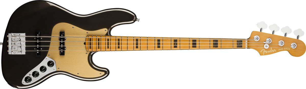 Fender American Ultra Jazz Bass, Texas Tea, Maple Fingerboard