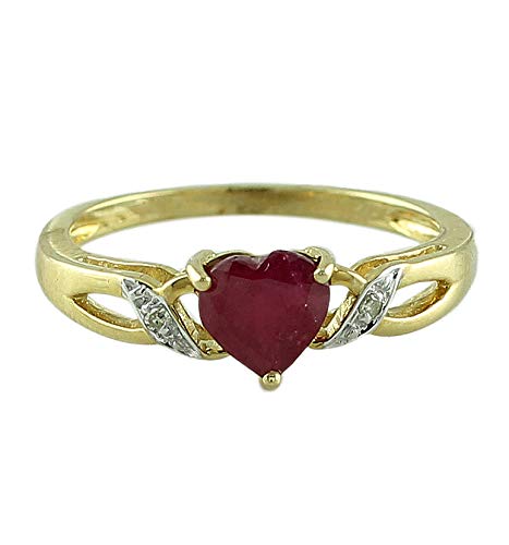 SGL Ruby 1.09 Carat Cocktail 925 Sterling Silver Anniversary Ring for Women Jewelry for Women