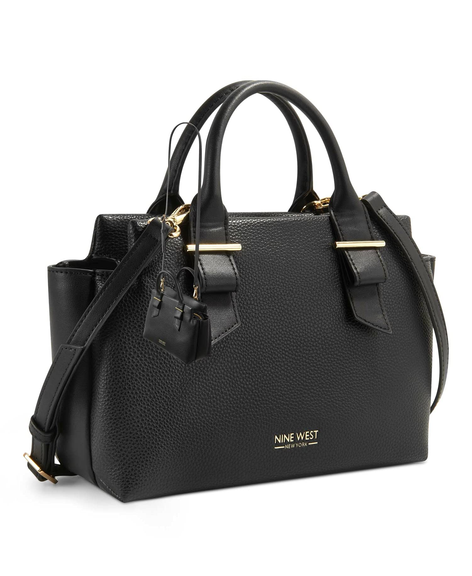 Nine West Women's Piper Small Satchel - Black