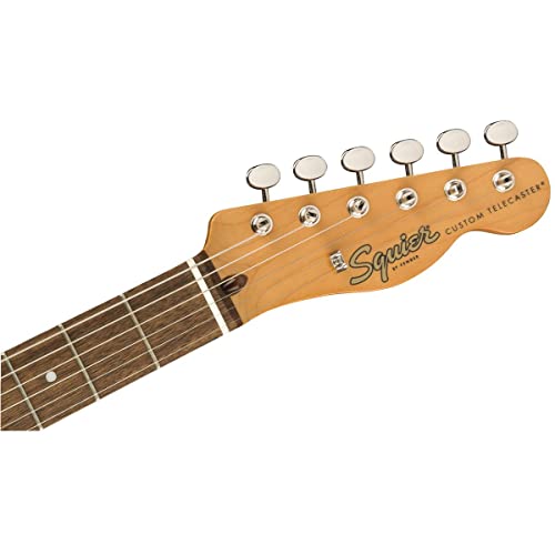 Squier Classic Vibe 60s Custom Telecaster Electric Guitar, with 2-Year Warranty, 3-Color Sunburst, Laurel Fingerboard