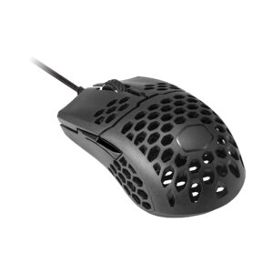 cooler master mm710 53g gaming mouse with lightweight honeycomb shell, ultralight ultraweave cable, pixart 3389 16000 dpi optical sensor