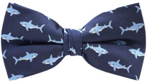 carahere mens bow ties handmade pre-tied novel fun pattern bow ties for men light blue