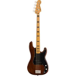 squier classic vibe 70s precision bass, walnut, maple fingerboard