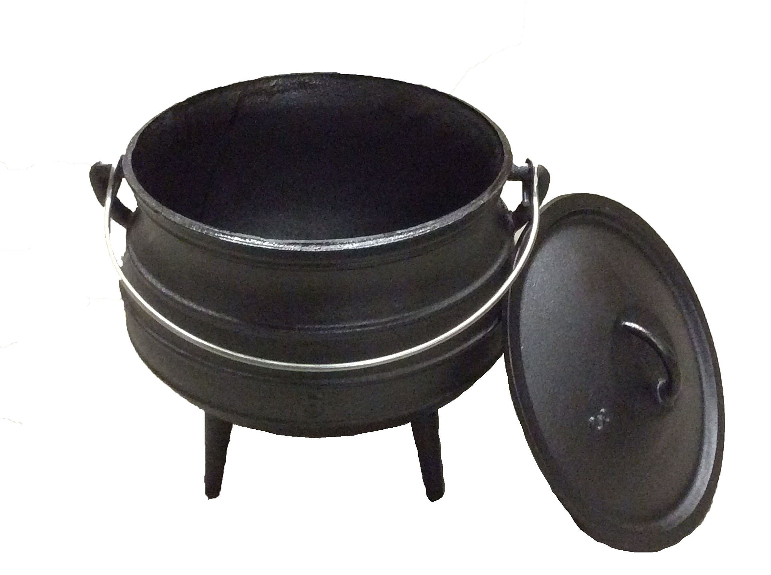 Cuisiland 8.6QT Pre-seasoned Cast Iron Potjie pot