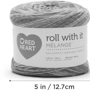 Red Heart Roll with it Melange Catwalk