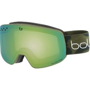 bollé nevada cylindrical snow goggle - david wise signature series | phantom green emerald