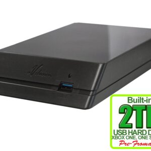 Avolusion HDDGear 2TB (2000GB) USB 3.0 External Gaming Hard Drive (for XBOX One X, Pre-Formatted) - 2 Year Warranty (Renewed)