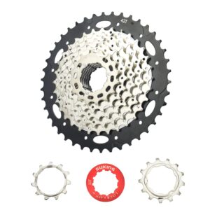 cysky 8 speed cassette 8speed 11-42 cassette fit for mountain bike, road bicycle, mtb, bmx, sram sunrace shimano ultegra xt (light weight)