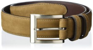 allen edmonds men's wide basic dress belt tan heritage 36