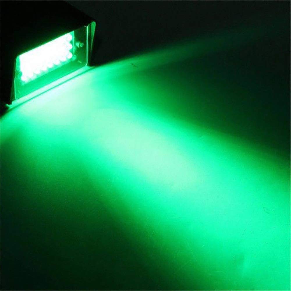 Led Green Strobe Lights Adjustable Speed Control Stage Light Dance Strobe Lights with Super Bright 24 LEDs Flash Party Lighting Best for Christmas Clubs Effect DJ Disco Bars Parties Halloween