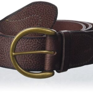 Frye Women's 40MM Leather Belt, Brown Campus, Large