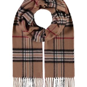 Fraas Cashmink Scarf for Men & Women - Plaid or Solid Color - Warm & Softer than cashmere - Made in Germany - 12x71in