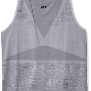 Reebok United by Fitness Activchill Vent Tank, Sterling Grey, 2XS