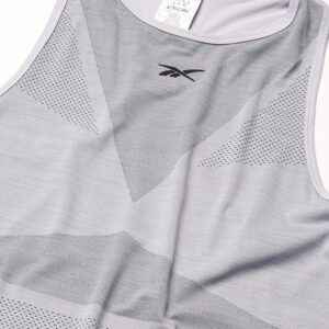 Reebok United by Fitness Activchill Vent Tank, Sterling Grey, 2XS