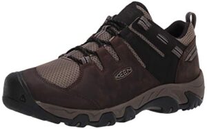 keen men's steens vent low height breathable hiking shoes, brown, 10