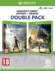 assassin's creed origins + odyssey double pack (xbox one)