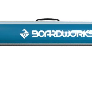 Boardworks SHUBU Kaken All-Water/Surf Inflatable Stand-Up Paddle Board (iSUP) | SUP Package Includes Pump, Three Piece Paddle and Roller Bag | 10’