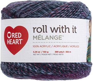 red heart roll with it melange autograph