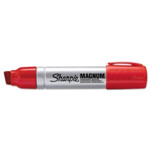 Sharpie Permanent Marker Magnum Red - Pack of 12