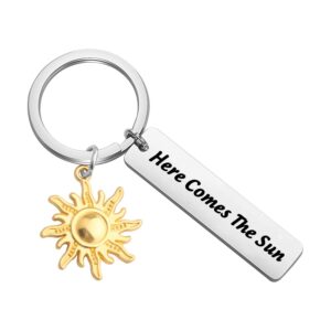 lywjyb birdgot lyrics gift inspiring meaningful gift here comes the sun key rings