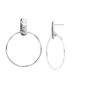 silpada 'endless summer' drop earrings in sterling silver