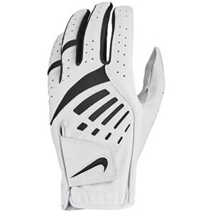 nike golf 2020 glove mens white dura feel ix l/h - m-l