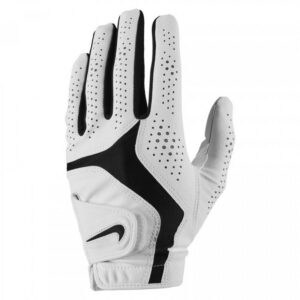 nike golf glove womens white dura feel ix l/h - m-l