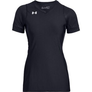 under armour women's ua volleyball powerhouse short sleeve jersey (medium