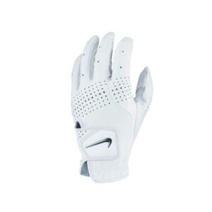 nike nggmtcl4 white carta football golf gloves mens tour classic iii l/h-large, l