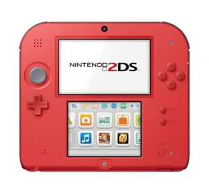 nintendo nintendo 2ds-crimson red 2 - nintendo 2ds (renewed)