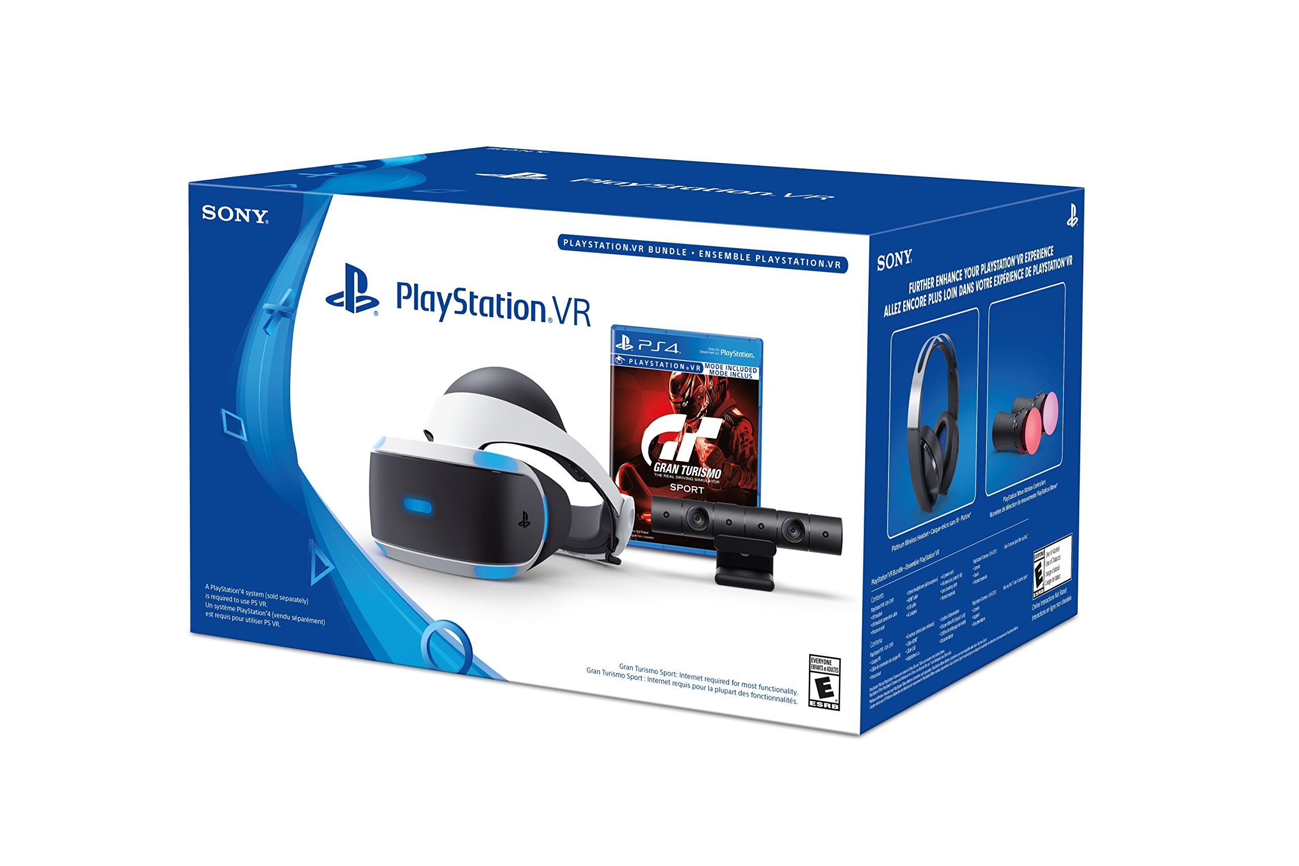 Playstation VR - GT Sport Bundle [Discontinued] (Renewed) [Video Game]