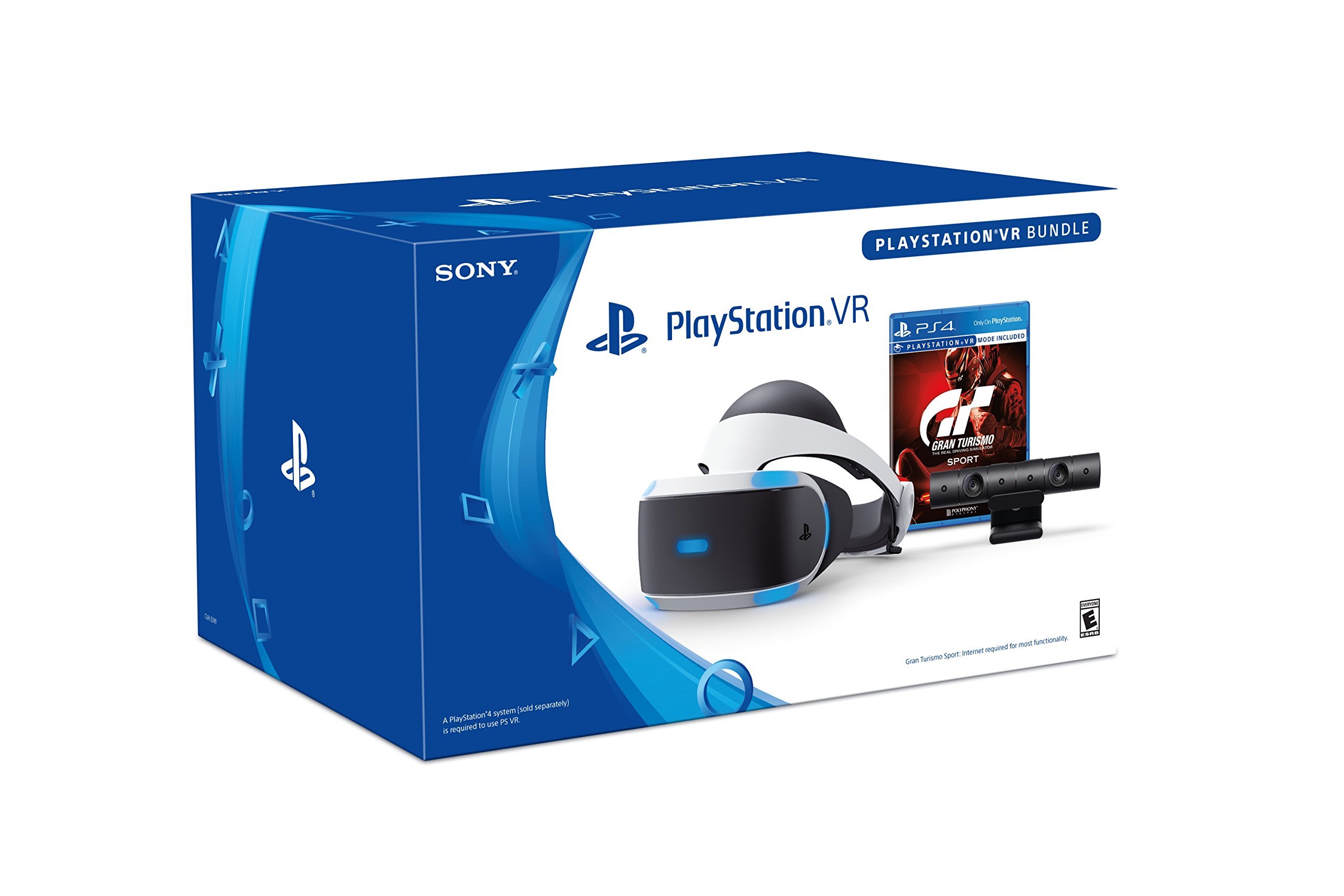 Playstation VR - GT Sport Bundle [Discontinued] (Renewed) [Video Game]