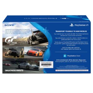 Playstation VR - GT Sport Bundle [Discontinued] (Renewed) [Video Game]