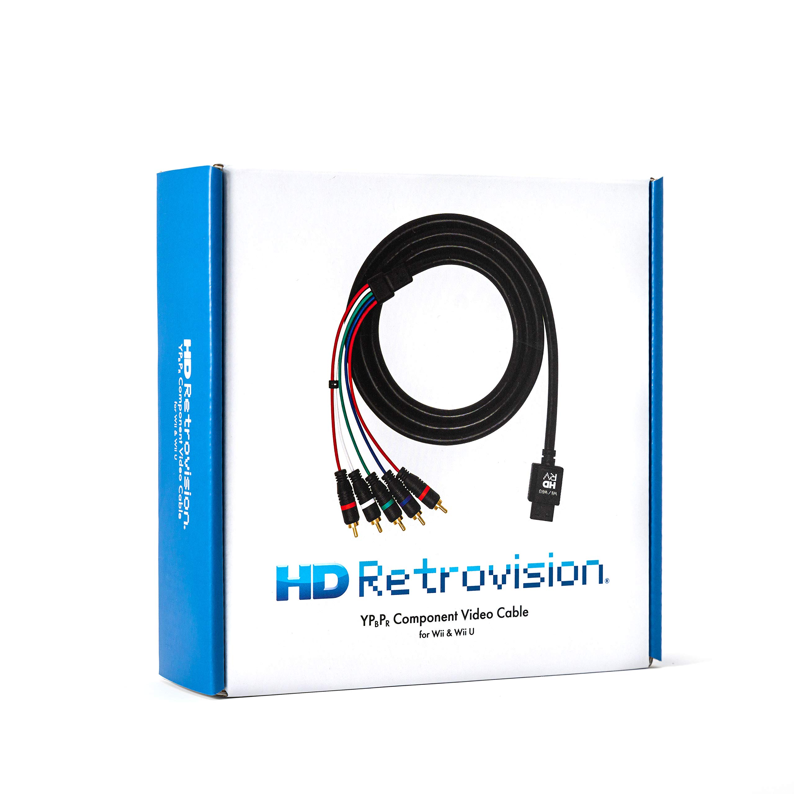 HD Retrovision Wii/Wii U Premium YPbPr Component Video Cable