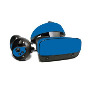 mightyskins skin for oculus rift s - solid blue | protective, durable, and unique vinyl decal wrap cover | easy to apply, remove, and change styles | made in the usa