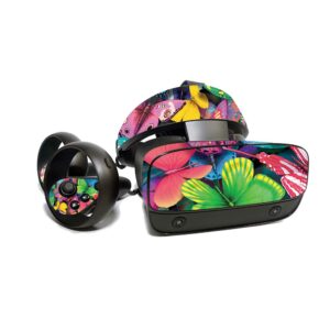 mightyskins skin for oculus rift s - butterfly party | protective, durable, and unique vinyl decal wrap cover | easy to apply, remove, and change styles | made in the usa