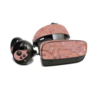 mightyskins skin for oculus rift s - pink marble | protective, durable, and unique vinyl decal wrap cover | easy to apply, remove, and change styles | made in the usa