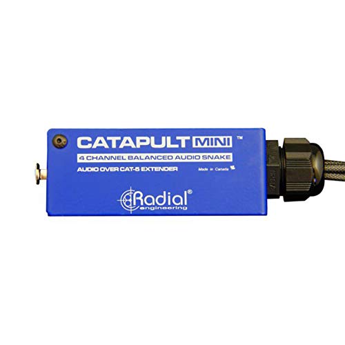 Radial Catapult Mini TRS Cat 5/6 Audio Snake Module with 1/4 inch TRS Connectors