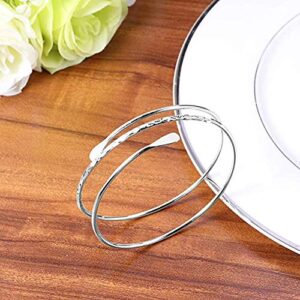 CSIYANJRY99 Silver Arm Cuff for Women Minimalist Upper Arm Cuff Jewelry Snake Arm Cuff Bracelet Open Layered Cuff Bangle Armband Armlet Jewelry