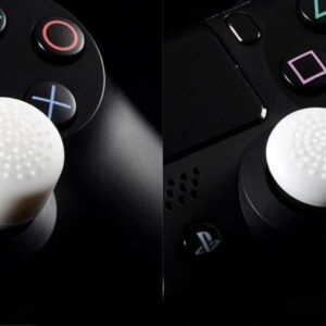 Analog Controller Raised Thumb Stick Grips Thumbsticks Joystick Cap Cover for PS4, PS3, Switch Pro, Xbox one, Xbox 360, Wii U, PS2 Controller (Pack of 8 pcs White)